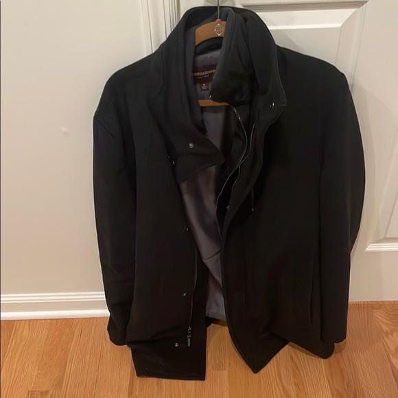 Johnston & Murphy | Jackets & Coats | Mens Black Jacket Johnston And ...